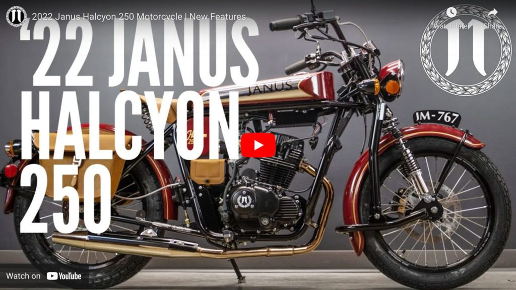 The Halcyon 250cc Motorcycle - Janus Motorcycles