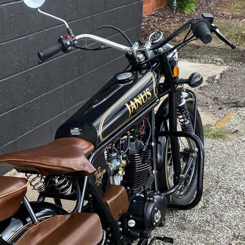 The Halcyon 450cc Motorcycle - Janus Motorcycles