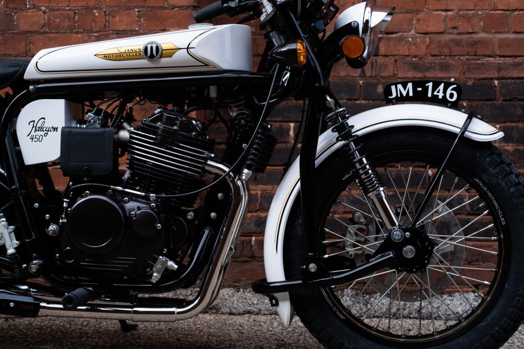 The Halcyon 450cc Motorcycle - Janus Motorcycles